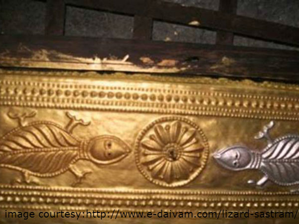 Significance of Kanchi Golden and Silver Lizard...! | కంచిలోని బంగారు ...
